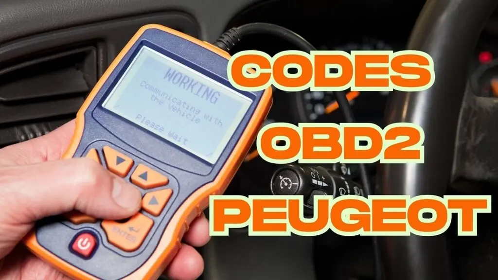 Codes OBD2 Peugeot : Liste des codes défauts par modèle et panne • FicheMéca